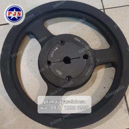 Jual PULLEY PULI MARTIN SPA 280 X 2 GROOVE WITH TAPERLOCK TAPERBUSH ...