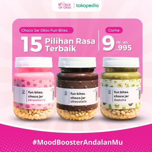 Jual Choco Jar FUN BITES - Cemilan Manis Topping Coklat Crunchy Rice ...