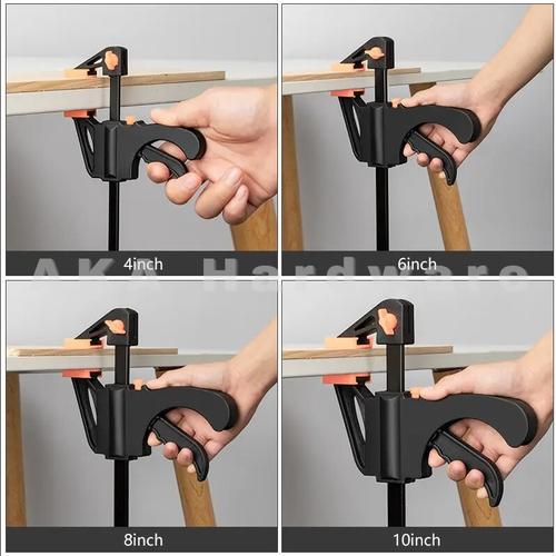 Jual Clamp Klip F Clamp 8" 12" / Alat Klem Penjepit Kayu Besi Catok - 8 ...