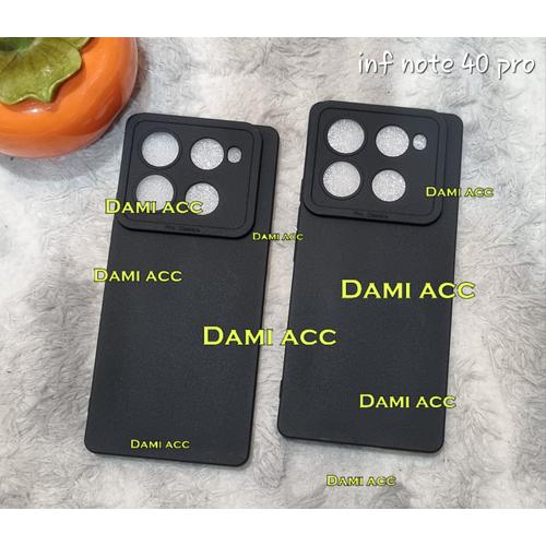Jual case black infinix note 40 note 40 pro note 40 pro plus macaron ...