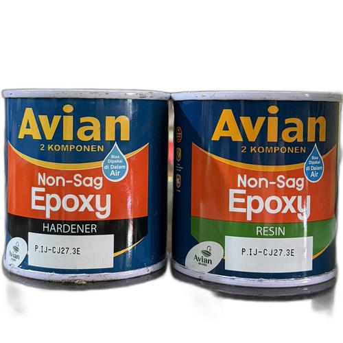 Promo AVIAN NON-SAG EPOXY HARDENER 400 GRAM + RESIN 400 GRAM/DEMPUL ...