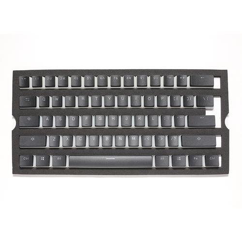 Promo Pudding keycap set/ US/ PBT/ Seamless double shot/ Black pudding ...