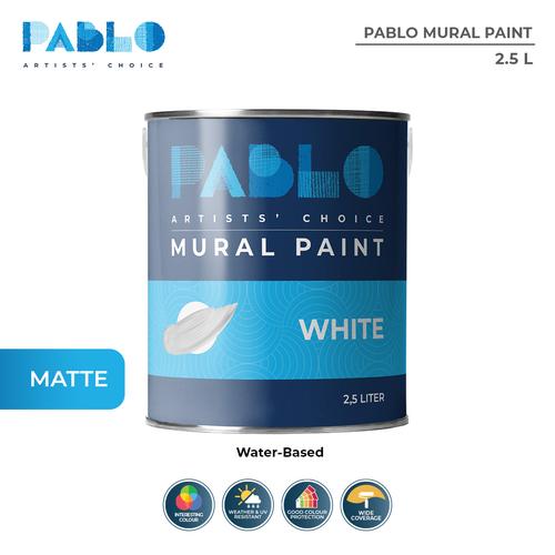 Jual Pablo Mural Paint - 2.5 Liter - Black - Jakarta Barat - Mowilex ...