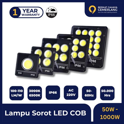 Jual Lampu Sorot LED COB Mangkok 50W 100W 200W 300W 400W 500W 600W 800W 1000W Murah Flood Light ...