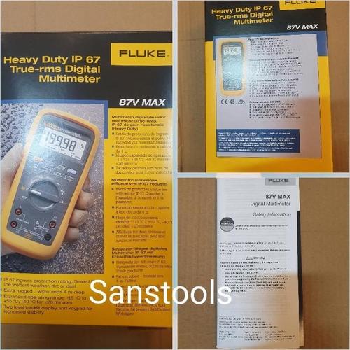 Jual US Fluke 87V MAX true RMS industrial digital multimeter 87 V MAX ...