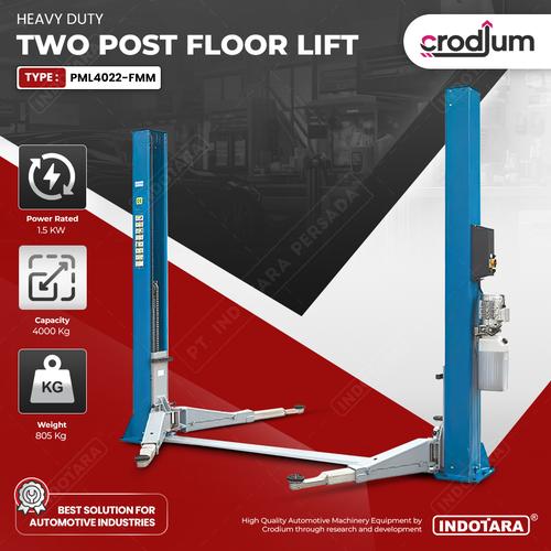 Promo Floor Plate Two Post Lift Mobil 2 Tiang Kapasitas 4-5 Ton CRODIUM ...