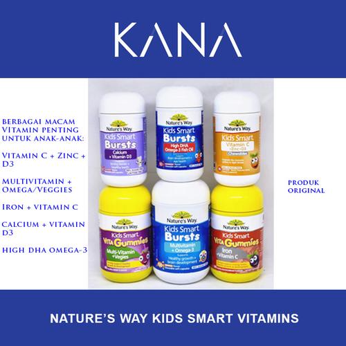 Jual NATURE'S WAY Kids Smart Omega-3 Fish Oil Calcium Zinc Vitamin D3 ... Jual NATURE'S WAY Kids Smart Omega-3 Fish Oil Calcium Zinc Vitamin D3 ...