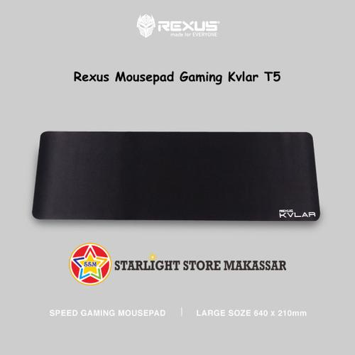 Jual Rexus Mousepad Gaming Kvlar T5 - Kota Makassar - Starlight Store ...