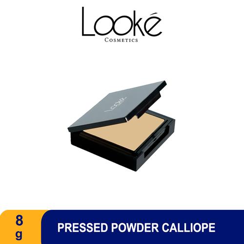 Jual Looke Pressed Powder Calliope Holy Perfecting Shade Warm Nude ...