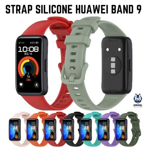 Promo STRAP SILICONE TALI HUAWEI BAND 9 SOFT PREMIUM RUBBER KARET ...