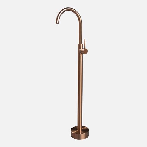 Jual Ateson AT105BBC Banyan Floor Mount Mixer Basin Brushed Copper ...