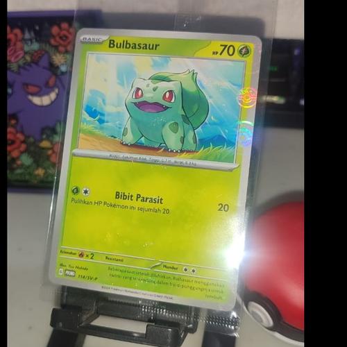 Jual Bulbasaur Promo Pokeball Holo Kartu Pokemon TCG Indonesia ...
