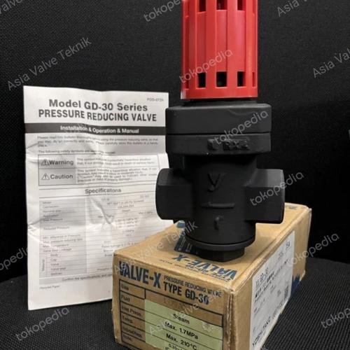 Jual Persure Reducing Valve PRV Yoshitake GD-30 Mini For Steam 3/4 Inci ...