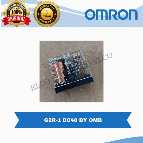 Jual RELAY OMRON G2R-1 DC48 BY OMB - Kab. Bandung - ELCO PARTS | Tokopedia