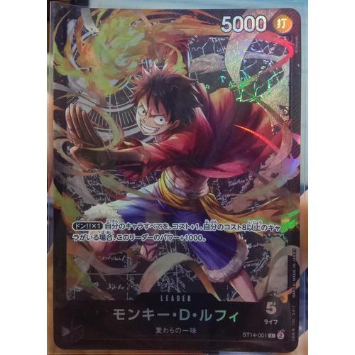 Jual Monkey.D.Luffy [LEADER] | ST14 (001) | One Piece Start Deck Japanese - Jakarta Barat ...