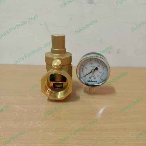 Jual ST Pressure Reducing Valve PRV Kuningan Brass 2" inch DN 50 ...