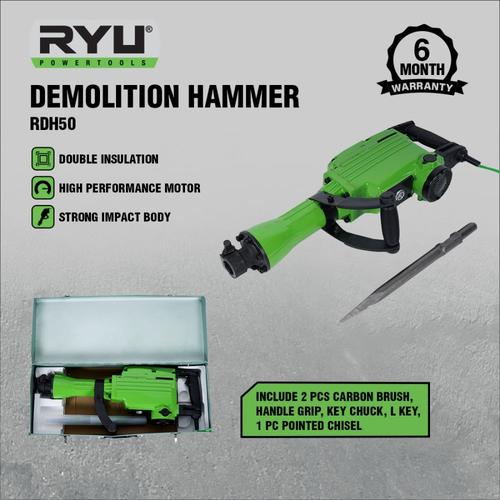 Jual RYU RDH50 RDH 50 JACK HAMMER DRILL MESIN BOBOK BETON DEMOLTION ...