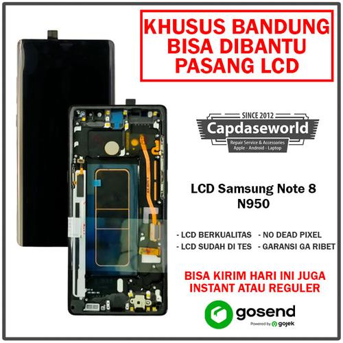 Jual LCD Samsung Note 8 N950 Include Frame Fullset Touchscreen - Kota ...
