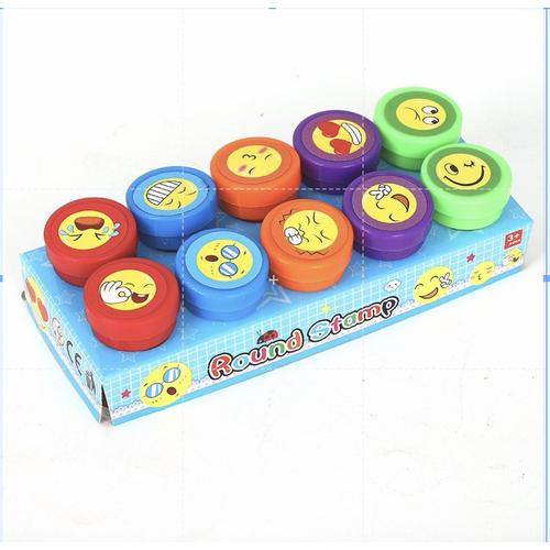 Jual Stempel emoji smiley, stempel anak, stempel lucu dan menarik - new ...