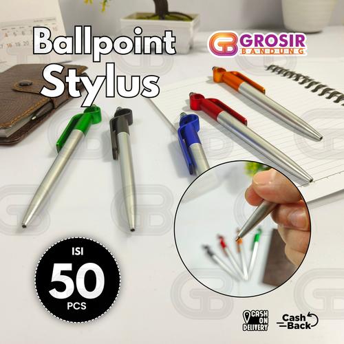 Jual [ISI 50]Ballpoint Stylus Pulpen Smartphone Touchscreen Touch Pad ...