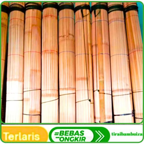 Jual Kerai Bambu Ati L 1,5m x P 3m tirai pintu tirai jendela gorden ...