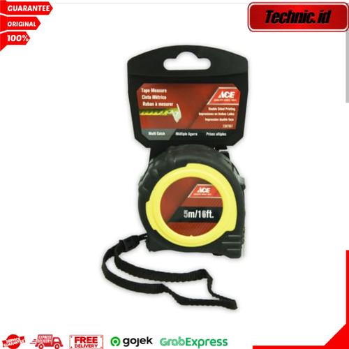 Jual Ace Meteran Dua Sisi 5 Mtr Informasi Pengukuran Dalam Dua Sisi ...