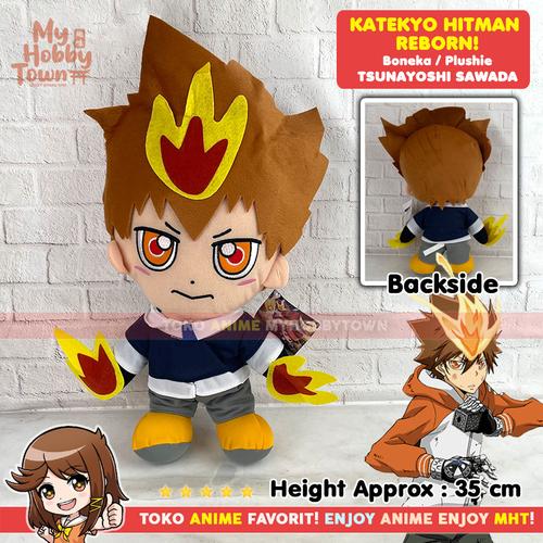 Jual Boneka Anime Tsunayoshi Sawada Katekyo Hitman Reborn Plushie Plush ...