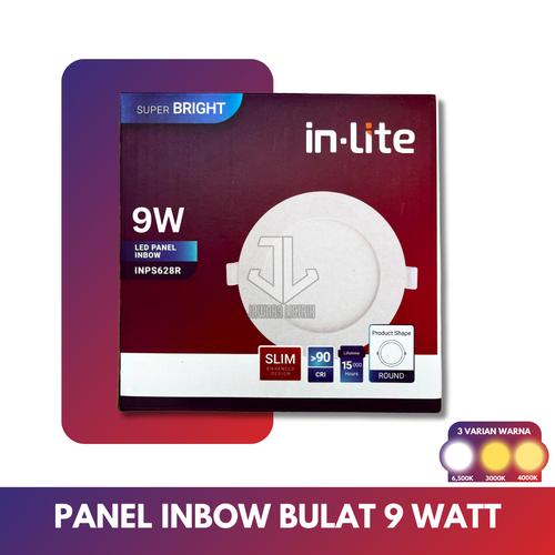Jual LED PANEL INLITE IN-LITE 9W 9 W 9WATT BULAT INPS 628 R INPS628R ...