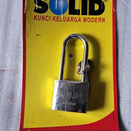 Jual gembok solid 40 mm panjang biasa - Kota Surabaya - UD. SARANA ...