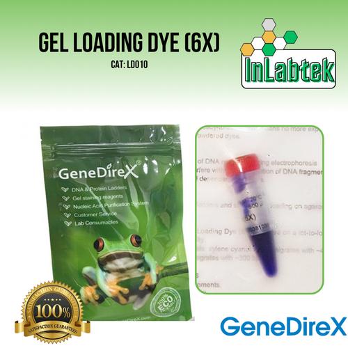 Jual Gel Loading Dye (6X) 500ul/vial (LD010) - Genedirex - Kota Bogor ...