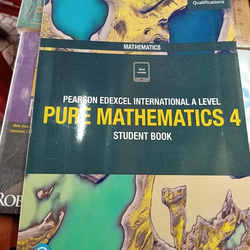 Jual Pearson edexcel international A level pure mathematics 4 student ...