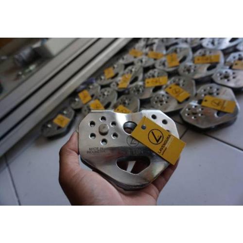 Jual paket pulley tandem double carabinner fixed flying fox outdoor ...