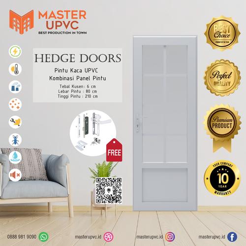 Jual Hedge Door - UPVC Pintu Kamar Aesthetic, Pintu Kamar Minimalis Murah - Putih Hemat - Kota ...