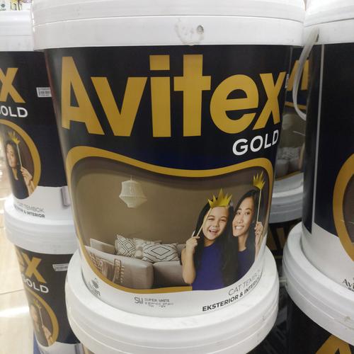 Jual Avian Avitex Gold Cat Tembok Exterior & Interior 25 Kg Bisa Custom ...