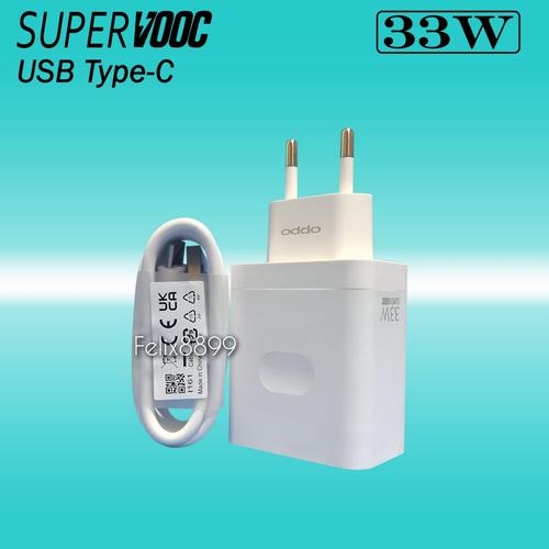 Jual Charger Casan OPPO A38 A58 A77 A78 5G Original 33W Super Vooc Type ...