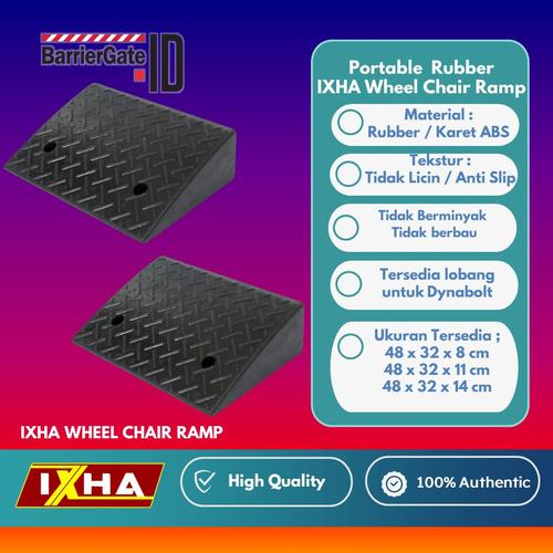 Jual Karet Tanjakan Anti Slip Rubber Wheel Chair Ramp Panjang 48 cm x ...