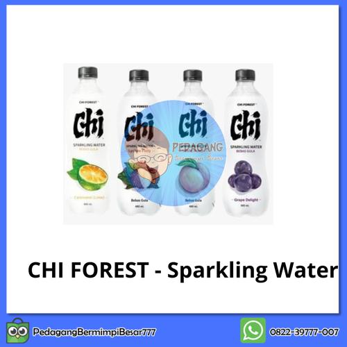 Jual CHI FOREST Sparkling Water 480ML | Minuman Soda Rendah Gula - Lychee - Jakarta Barat ...