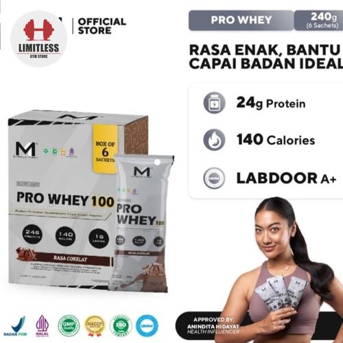 Promo Muscle First PRO WHEY Box isi 10 sachet Susu Tinggi Protein BPOM ...
