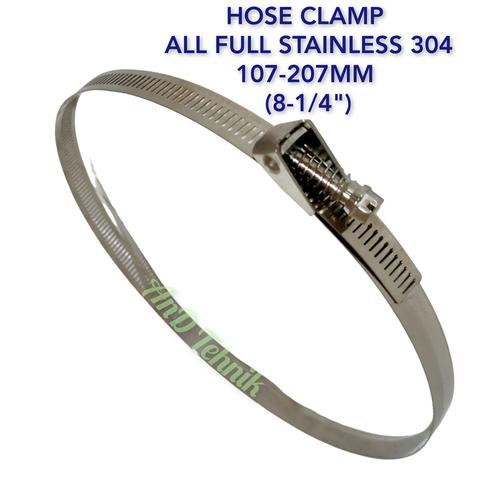 Jual Klem Selang / Hose Clamp 8-1/4 Inch All Full Stainless SUS 304 ...