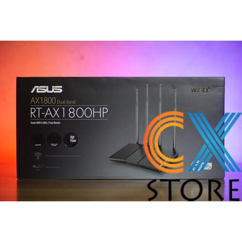 Jual ASUS RT-AX1800HP AX1800 Dual Band WiFi 6 Wireless Router with ...