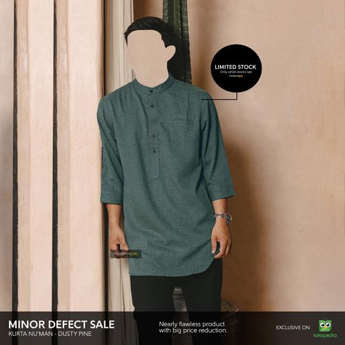 Jual [Minor Defect] - Kurta Nu'man Dusty Pine - Kain Bolong, XL - Kota ...