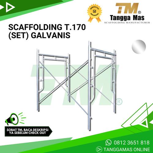 Jual SCAFFOLDING GALVANIS (1 SET) T170 - PERANCAH/STEGER/ANDANG ...