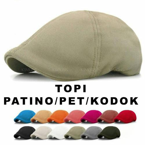 Promo Flat Cap Topi Pet Patino Model Sutradara TOP 26 - Abu Muda ...
