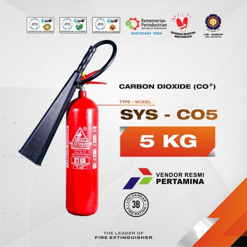 Jual APAR 5Kg CO2/CO₂ Carbondioxide - Alat Pemadam Api Premium/Kebakaran - SYSCO FIRE - Kota ...