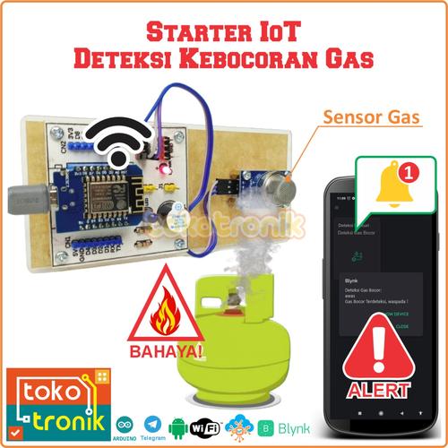Jual Kit IoT ESP8266 Deteksi Gas Bocor Lengkap Coding Panduan dll - Kab. Bantul - TOKOTRONIK ...