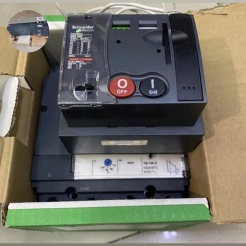 Jual SCHNEIDER MCCB BREAKER 50kA NSX250N 4P 200A + MOTORIZED UVT ...