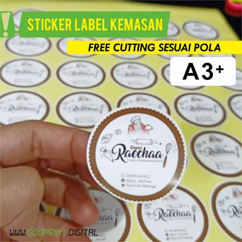 Jual stiker label kemasan - Kota Bekasi - jiung stiker label | Tokopedia