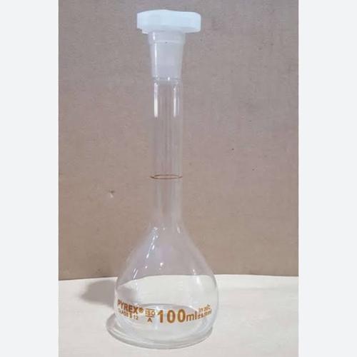 Jual labu ukur / volumetrik flask 100ml pyrex - Kota Bandung ...