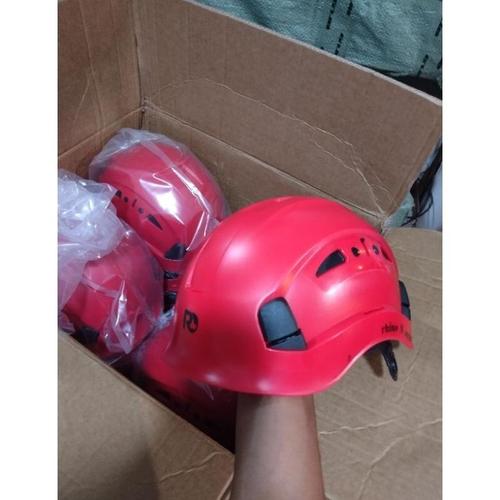 Jual helm safety rope access pekerja ketinggian mirip petzl - Hijau ...