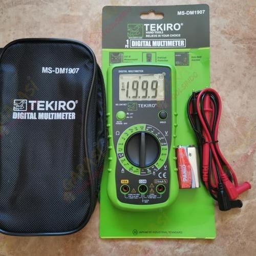 Jual Ready Multitester Digital Tekiro Multimeter Digital Multi Tester ...